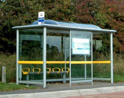 Install bus stop shelters - Resilient Ways Forward